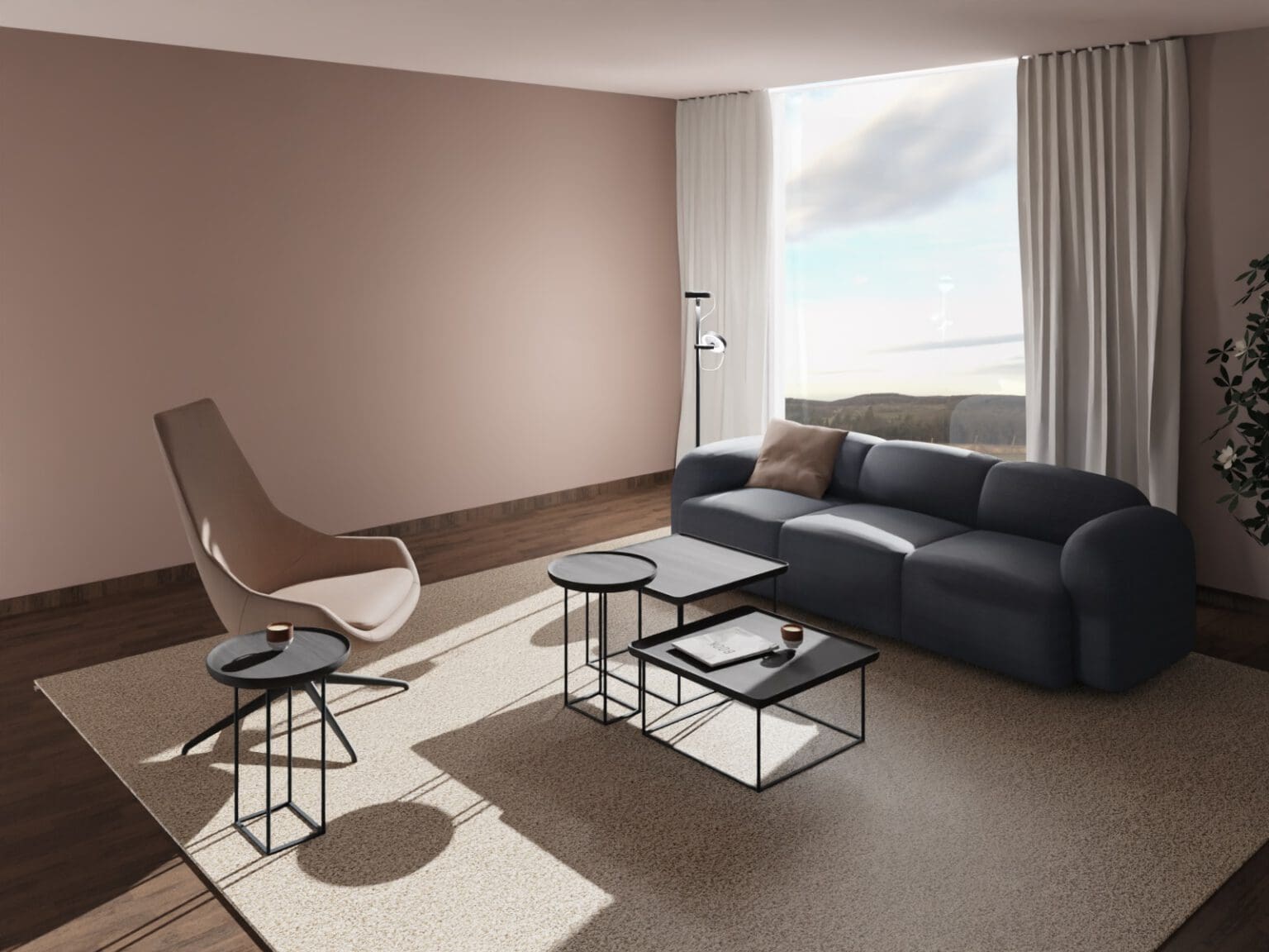 5 Tipps - Räume größer wirken lassen - FARBMUT Interior Design