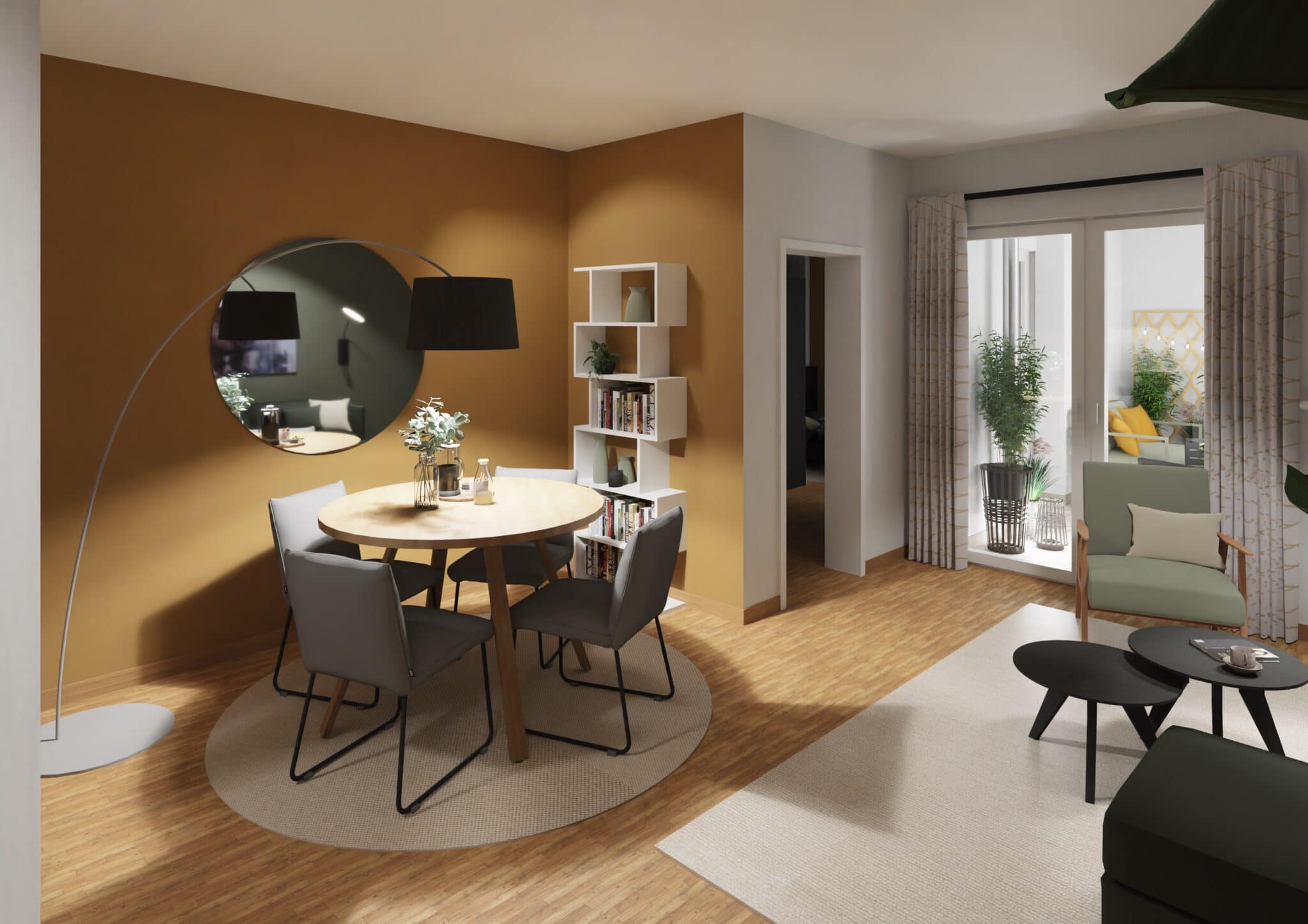 5 Tipps - Räume größer wirken lassen - FARBMUT Interior Design